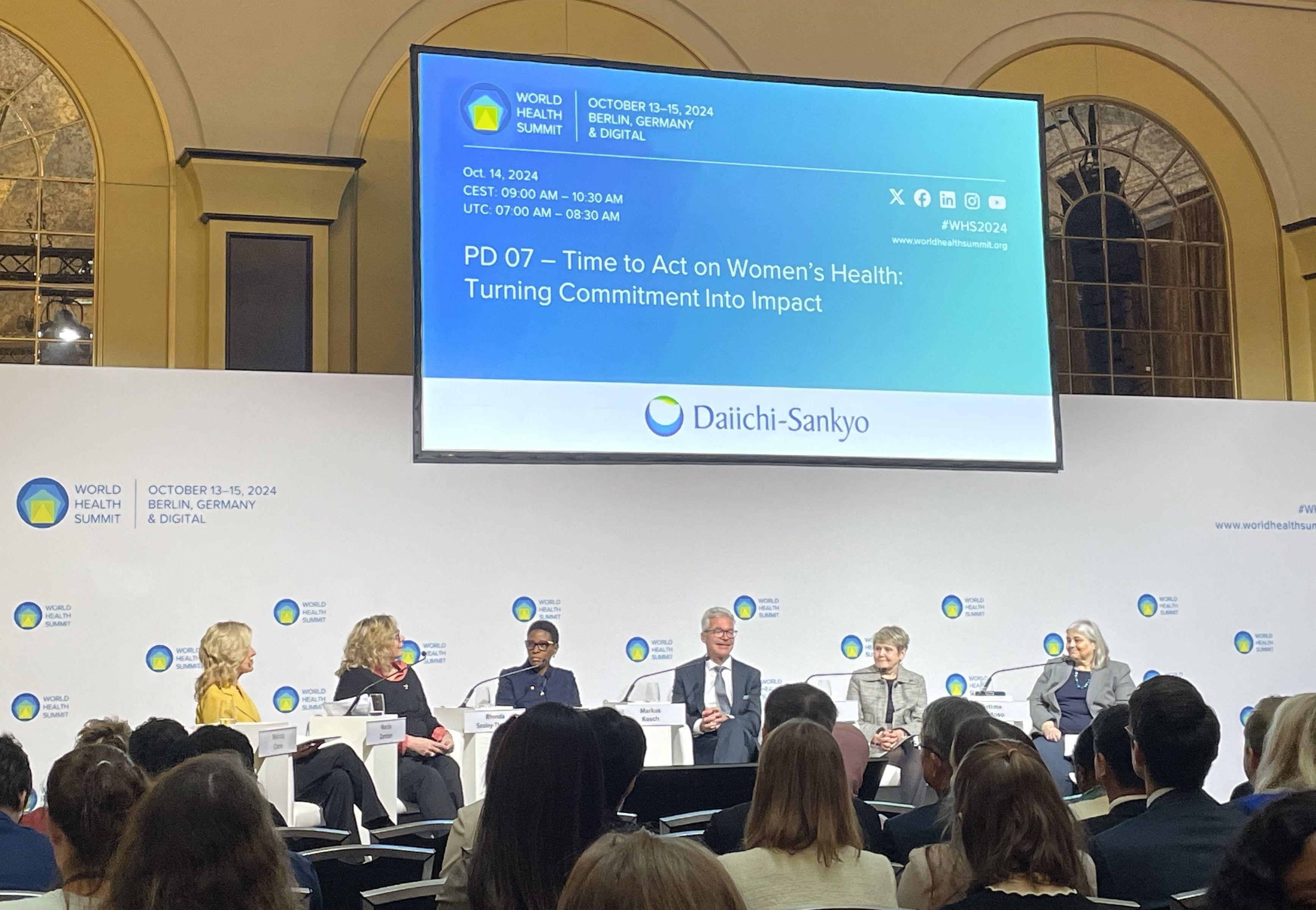 Women’s health at the World Health Summit: towards much-needed global ...